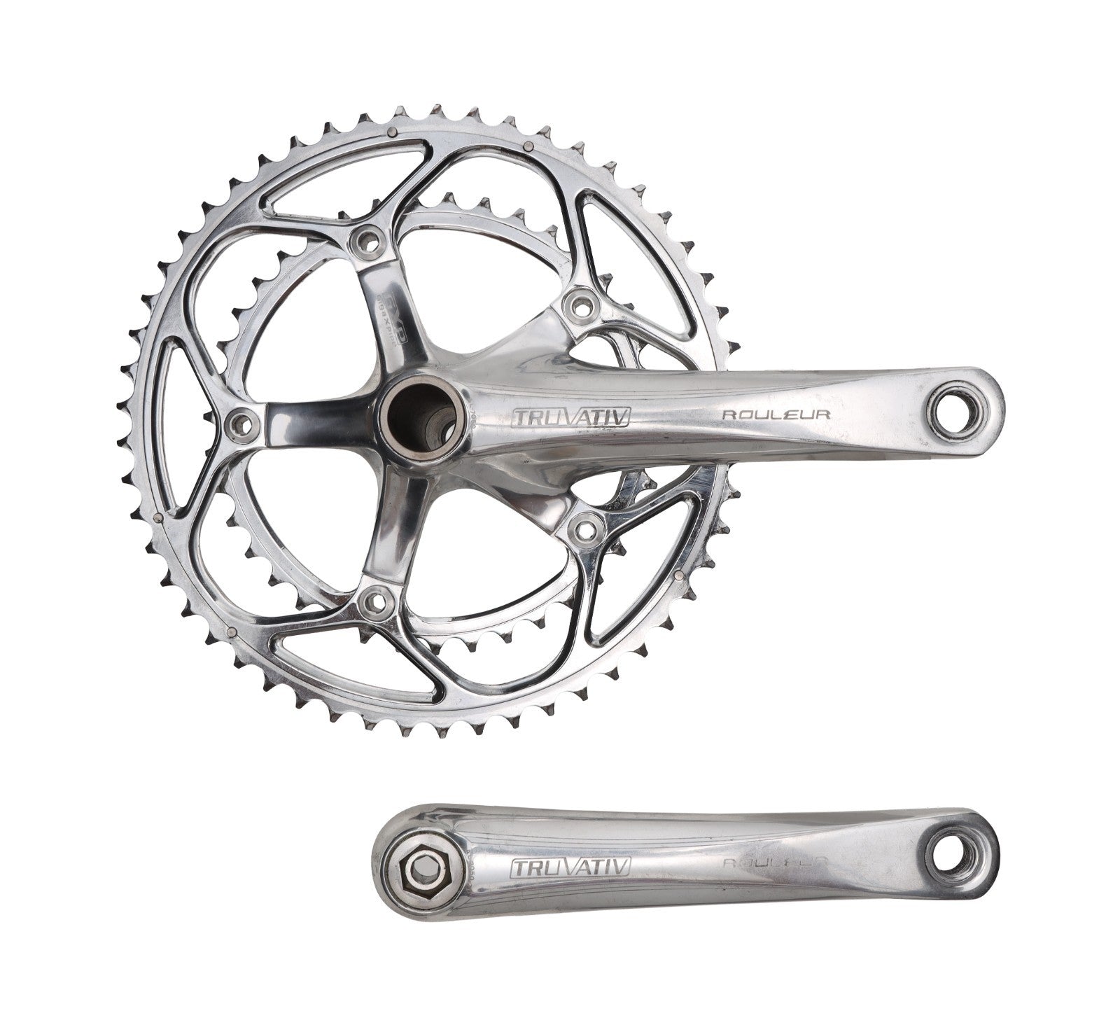 TruVativ Rouleur 53/39T Road Bike Crankset 175mm 2x 10 Speed Double GX ...